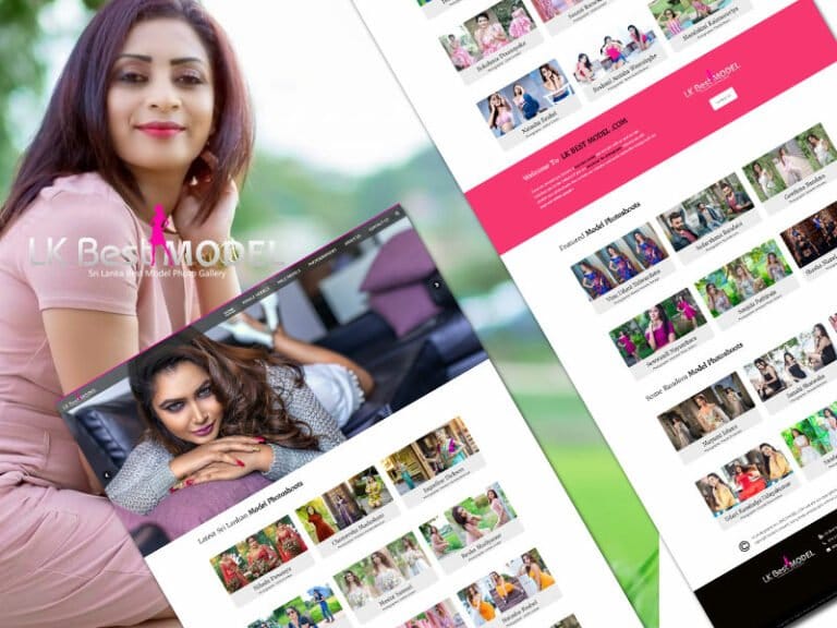 Modeling - Fashion - Model Website Design and Development