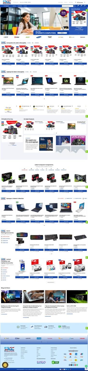 Mobiz International Designed the Brand New websites of Suhada Computer ...